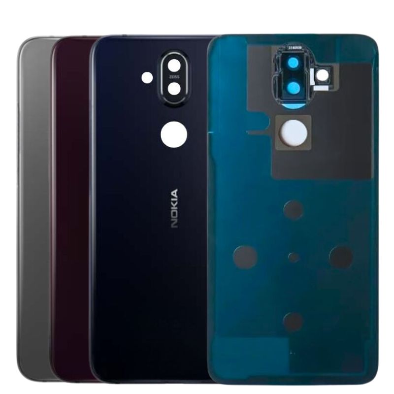 [With Camera Lens] Nokia 8.1 (X7) (TA-1099) Back Rear Replacement Glass Panel | Polar Tech Australia