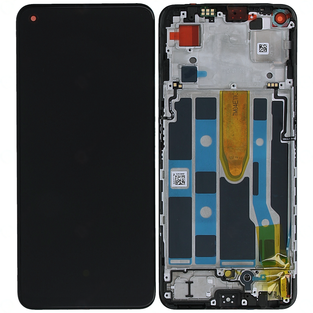 [ORI] [With Frame] OPPO Find X5 Lite / Reno7 5G (CPH2371) - AMOLED LCD Display Touch Digitizer ...